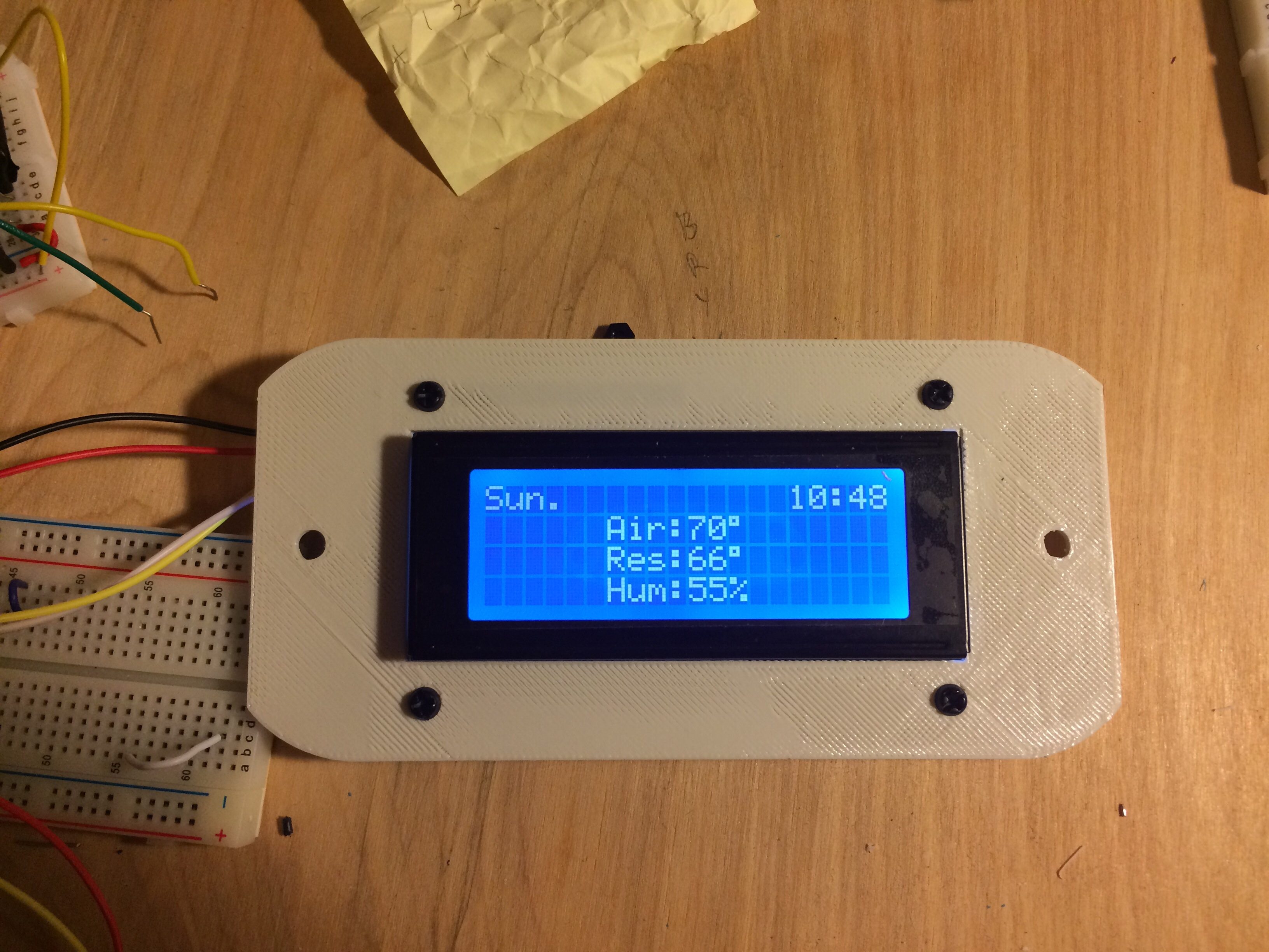 LCD Screen Mounting Jig – Taylor Walcott – Projects